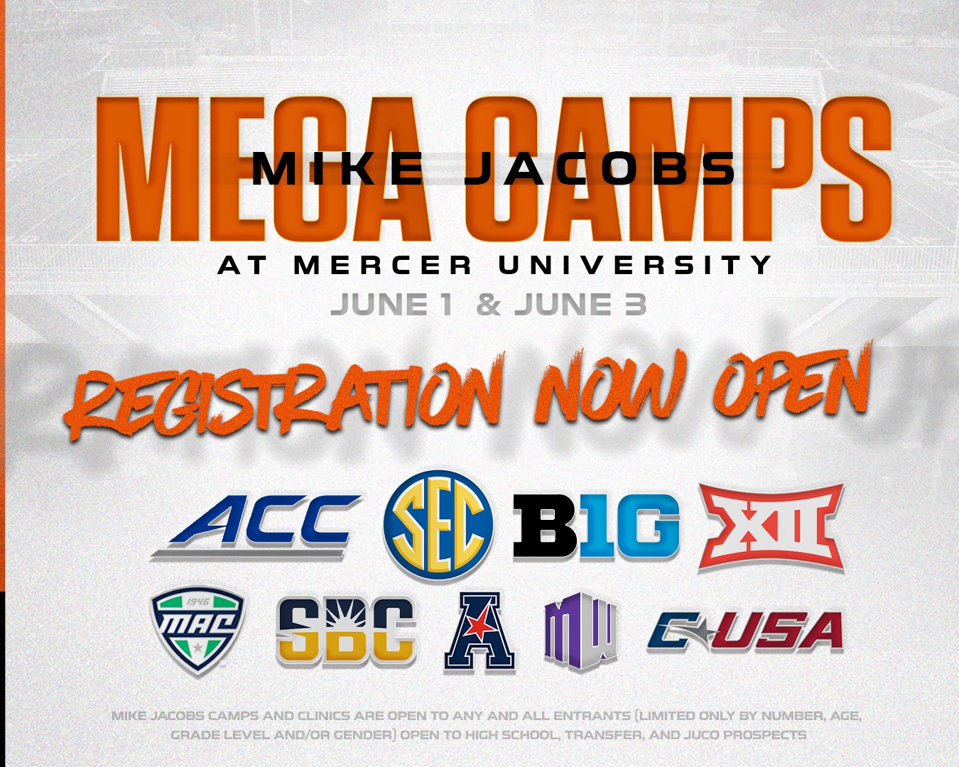 Mike Jacobs Football Camps | Mercer University | Macon, GA